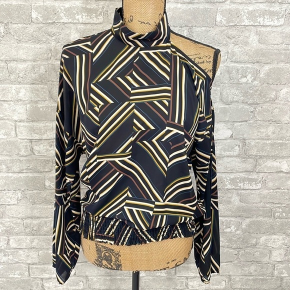 Allison Joy | Tops | Allison Joy One Cold Shoulder Blouse | Poshmark